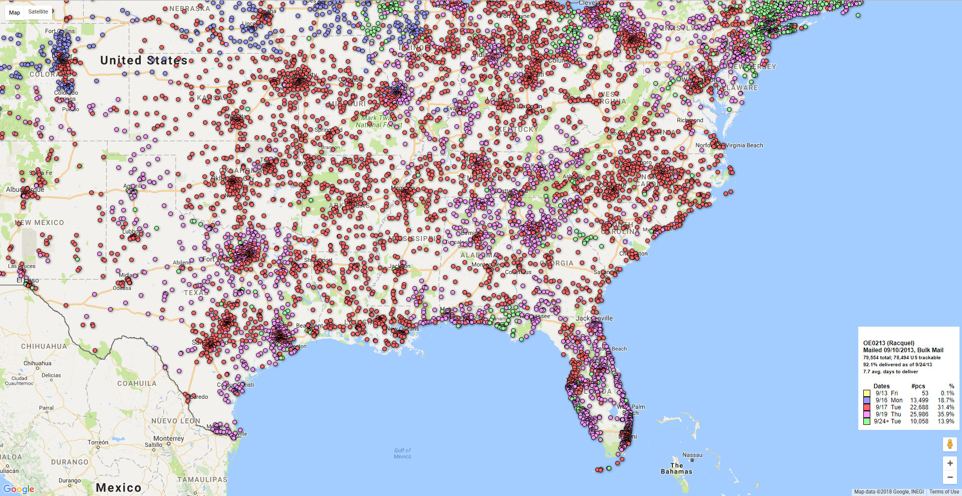 IMB delivery map Screenshot 2 – Tom Lundin