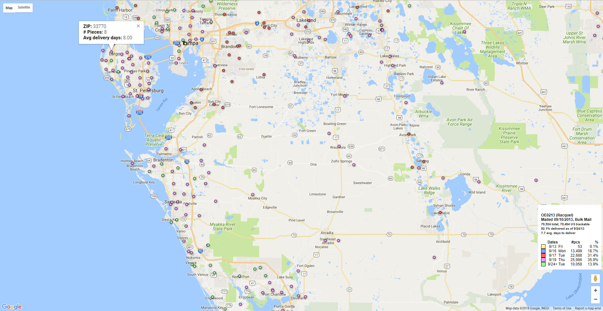 IMB delivery map Screenshot 4 – Tom Lundin